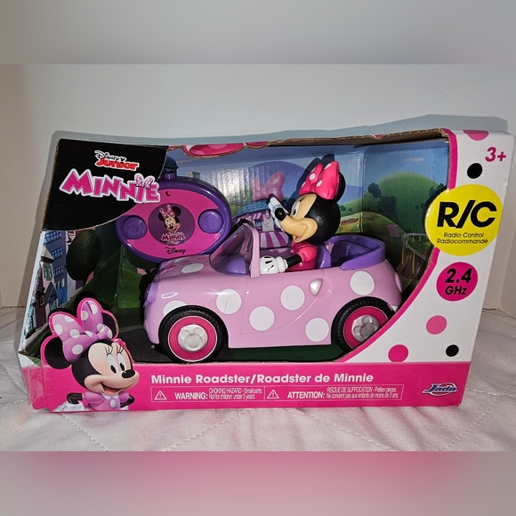 Disney | Toys | Jada Toys Disney Junior Rc Minnie Bowtique Roadster ...